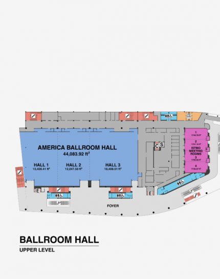 Planos de planta - Panama Convention Center